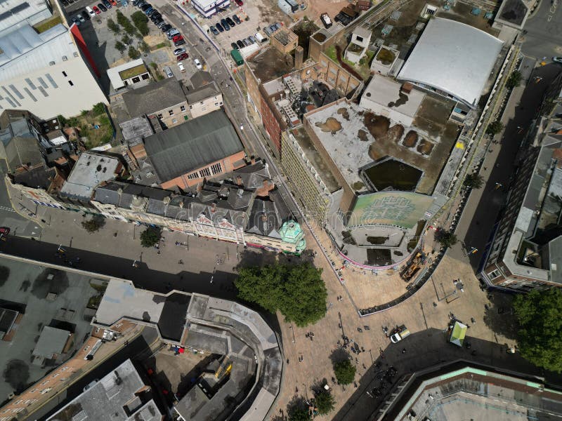 Albion Square Development Demolition and Redevelopment Project. Stock ...