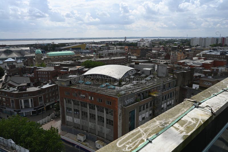 Albion Square Development Demolition and Redevelopment Project. Stock ...