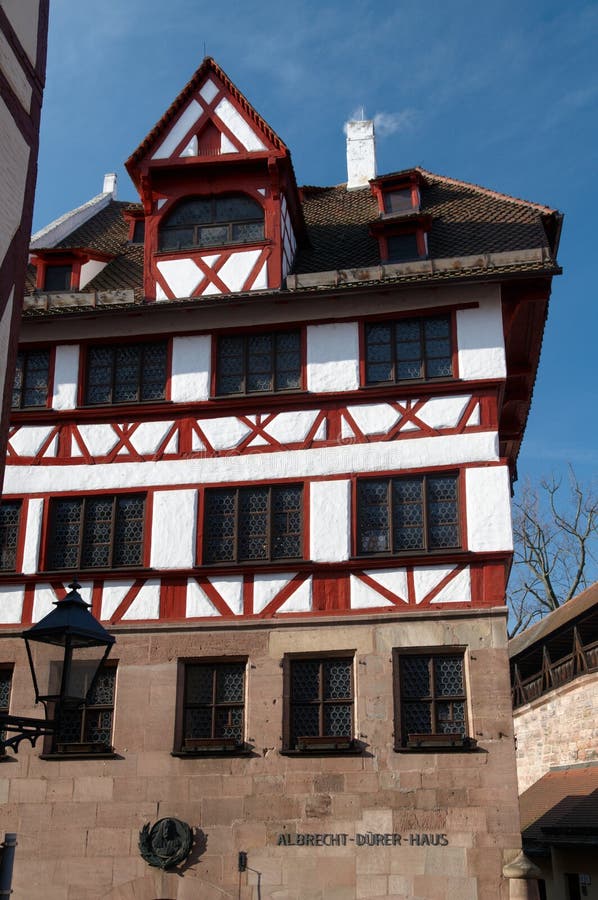 Albrecht Durer s House stock photo. Image of timbering - 11705048