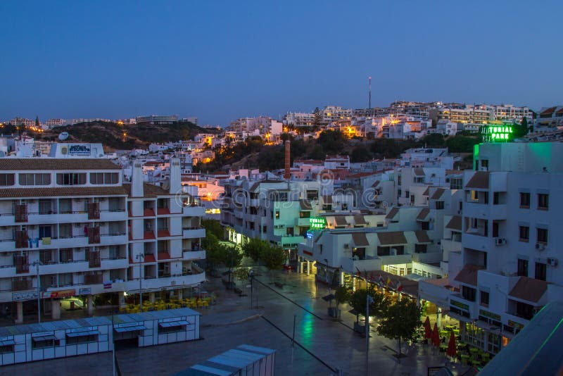 Albufeira Old Town in Portugal Editorial Photo - Image of historic ...