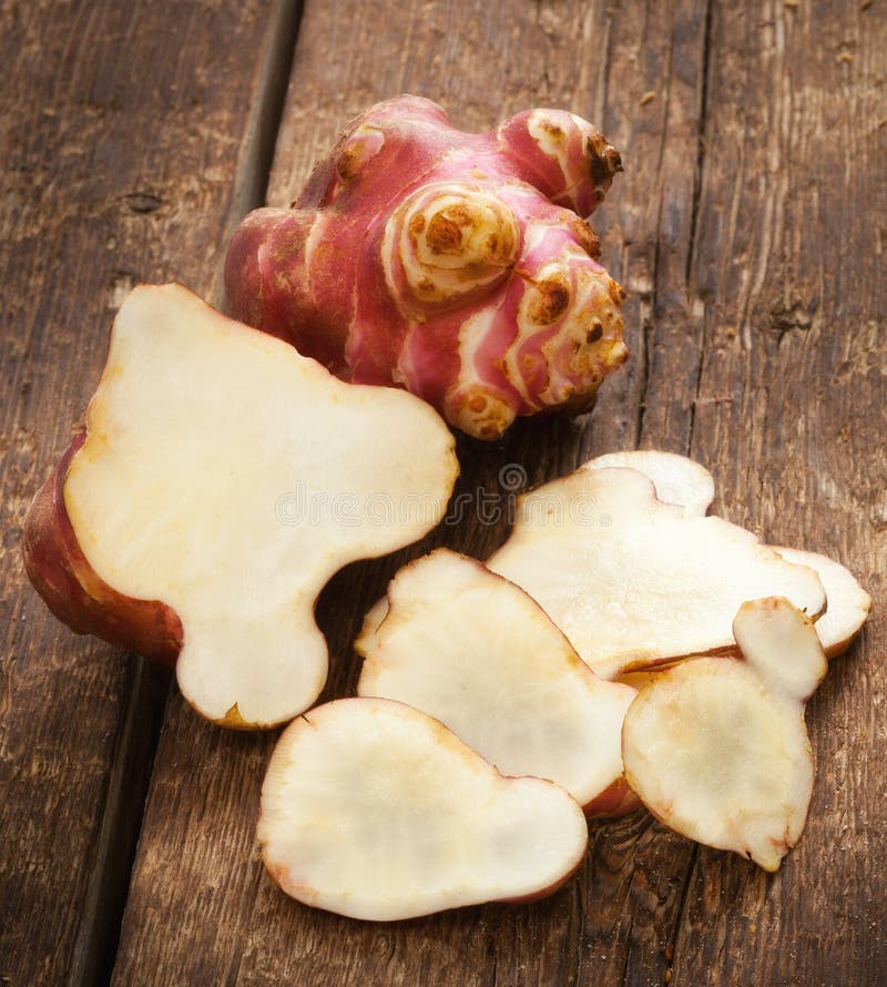 Alcachofa De Jerusalén (topinambur) Foto de archivo - Imagen de ...