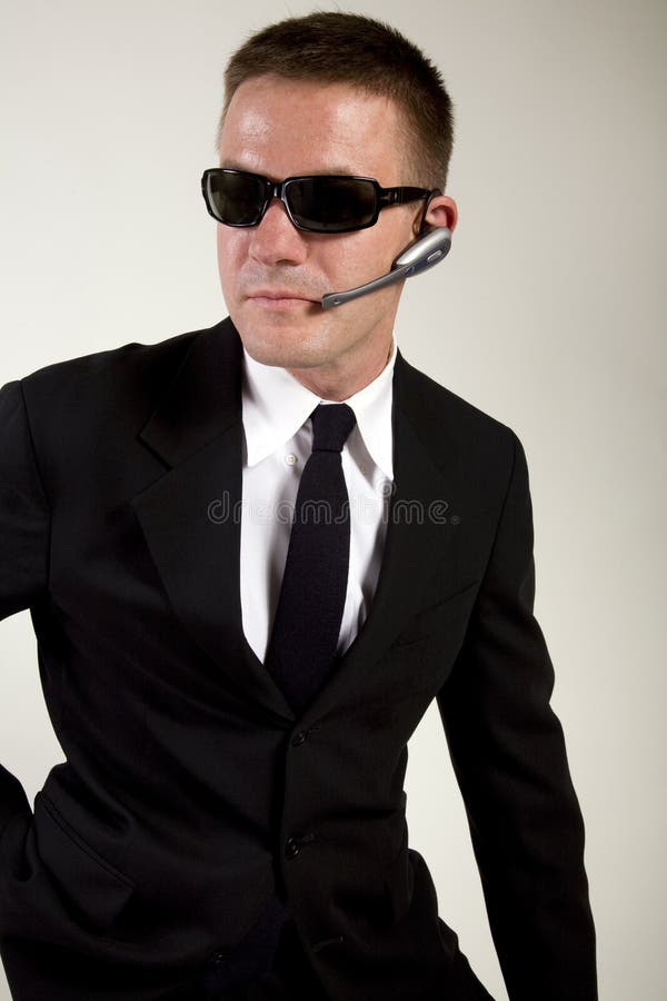 Agente Secreto Que Aponta Um Injetor Foto de Stock - Imagem de arma ...