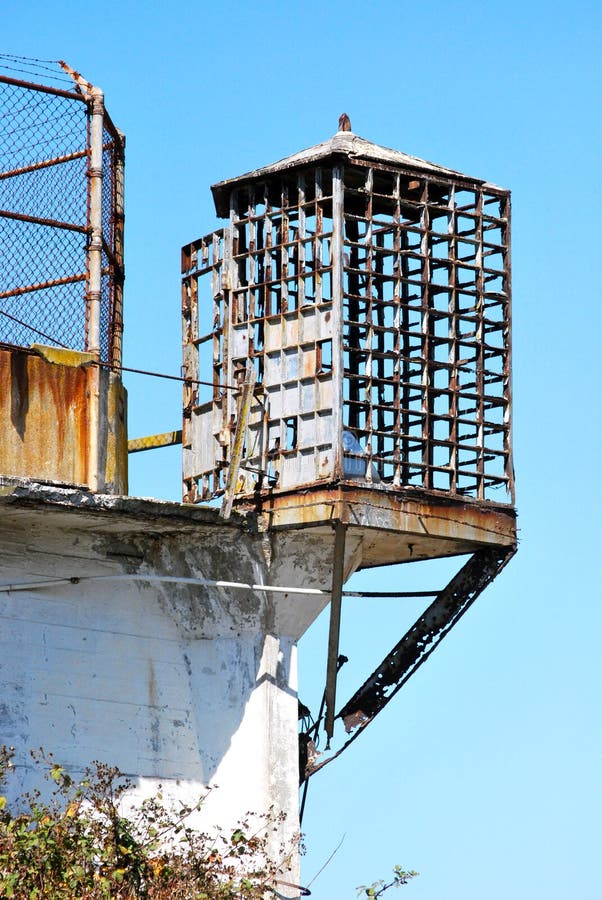 Alcatraz cage stock image. Image of away, brass, escape - 16766075