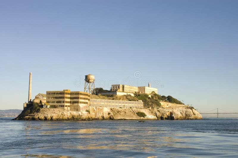 Alcatraz Insel In San Francisco Bay Stockbild - Bild von alcatraz ...