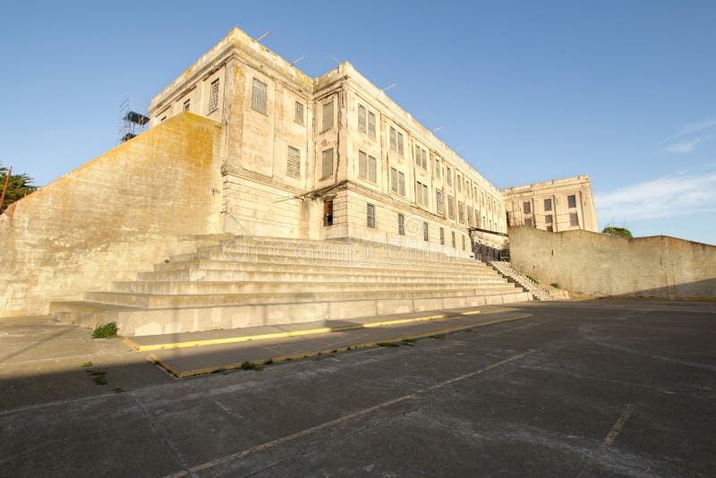 Alcatraz Island Prison Cells Stock Image - Image of island, lighthouse ...