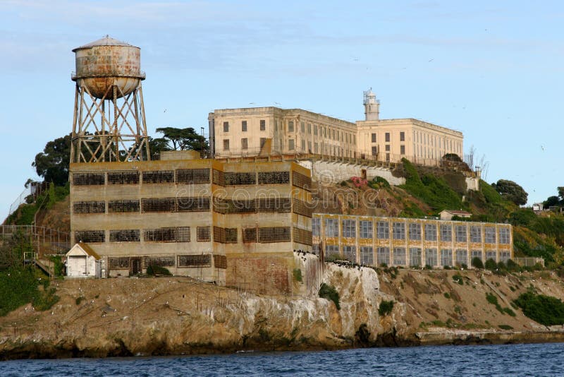 Alcatraz Island, San Francisco, California. Stock Image - Image of ...