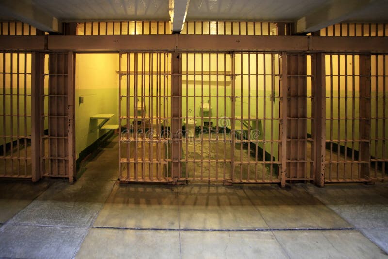 Alcatraz Jail House Block stock image. Image of jailhouse - 85096929