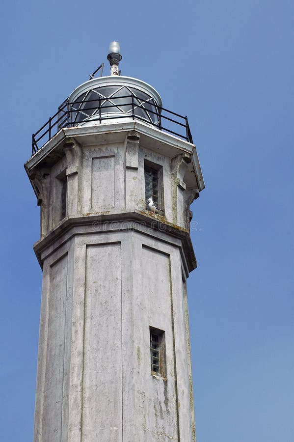 Alcatraz Lighthouse stock image. Image of tower, california - 13145861