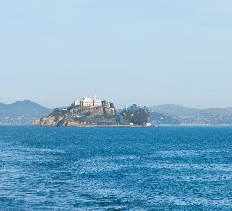 Alcatraz Penitentiary stock image. Image of view, island - 28504201