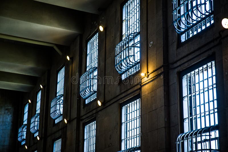Prison Windows of Metal Door Protect Prisoner from Inside To Escape ...