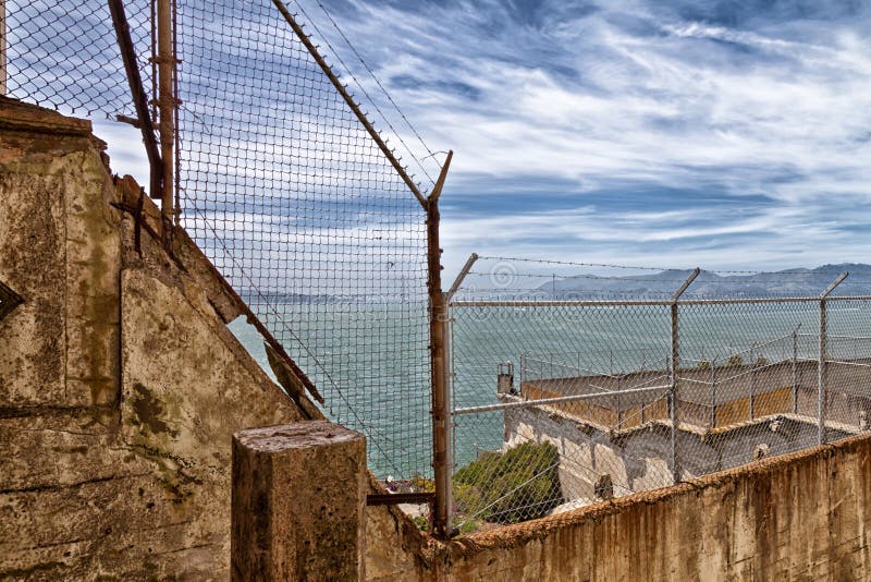 Alcatraz Prison Window Bars Stock Photo - Image of california, island ...
