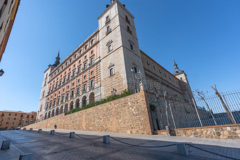 Alcazar of Toledo - Toledo, Spain Stock Photo - Image of iberia, castilla: 283378958