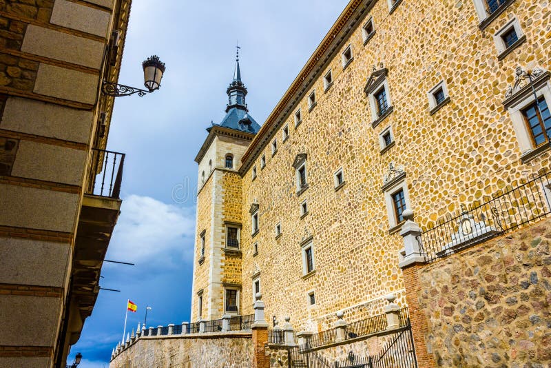 Alcazar Toledo stock photo. Image of european, city, vintage - 73613150