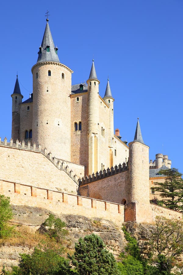 Alcazar stock photo. Image of building, alcazar, blue - 60295138