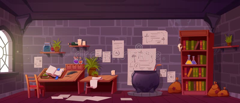Wizard School Room Stock Illustrations – 177 Wizard School Room Stock ...