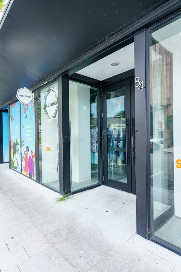 Alchemist Shop Miami Design District Editorial Photography - Image of ...