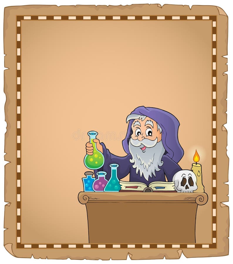 Alchemist theme image 2 stock vector. Illustration of artwork - 24893160