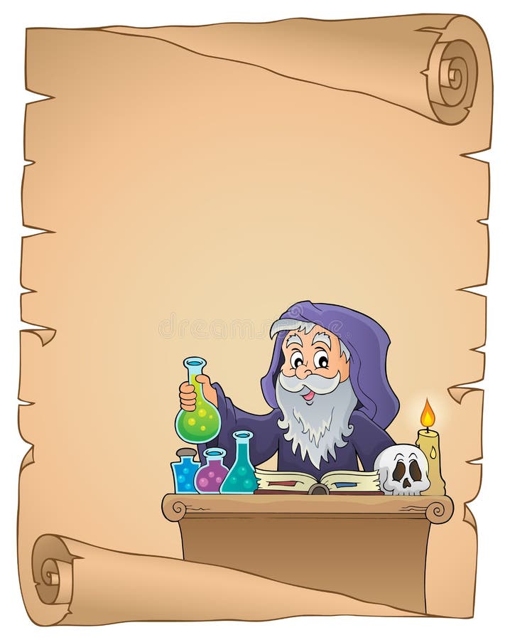 Alchemist theme image 2 stock vector. Illustration of artwork - 24893160