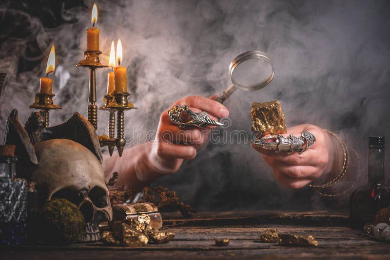 Alchemist stock image. Image of essence, hermetic, witch - 200722255
