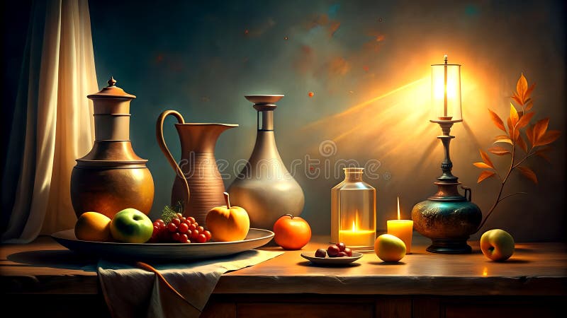 The Alchemy of Light: a Still Life Composition Exploring the ...