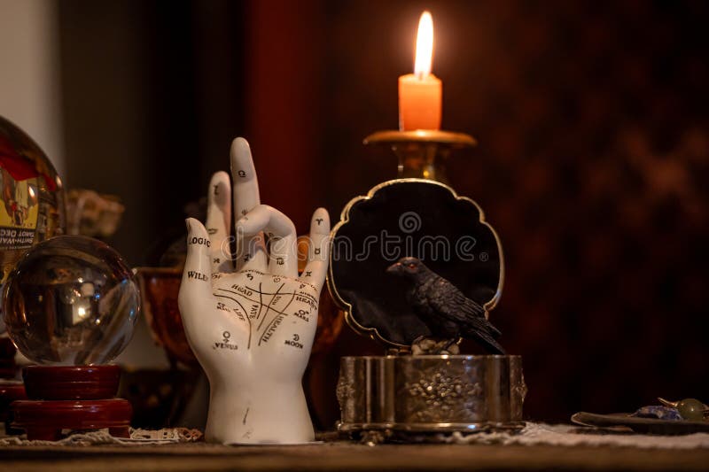 Alchemy Palmistry Hand Model for Fortune Telling Palm Reading and Other ...