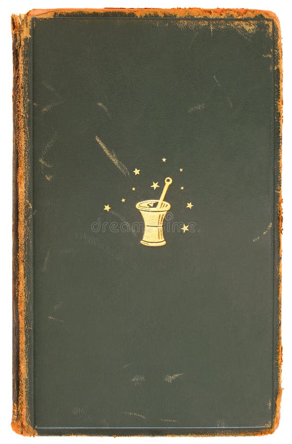 Alchemy - Vintage Book Cover 1872 Stock Photo - Image of gilded, magic ...