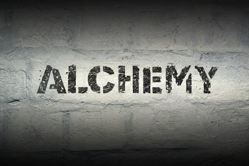 Alchemy word grunge stock photo. Image of stencil, concept - 89142062
