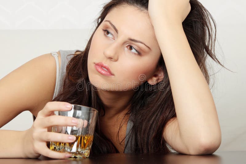 Alcohol addicted stock image. Image of concept, beauty - 16961697