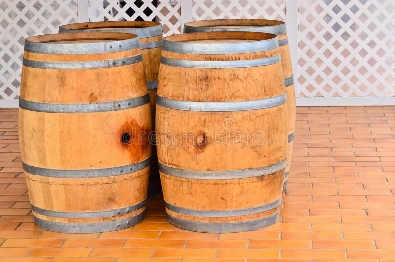 Alcohol barrels stock image. Image of fermentation, distillation - 32815519