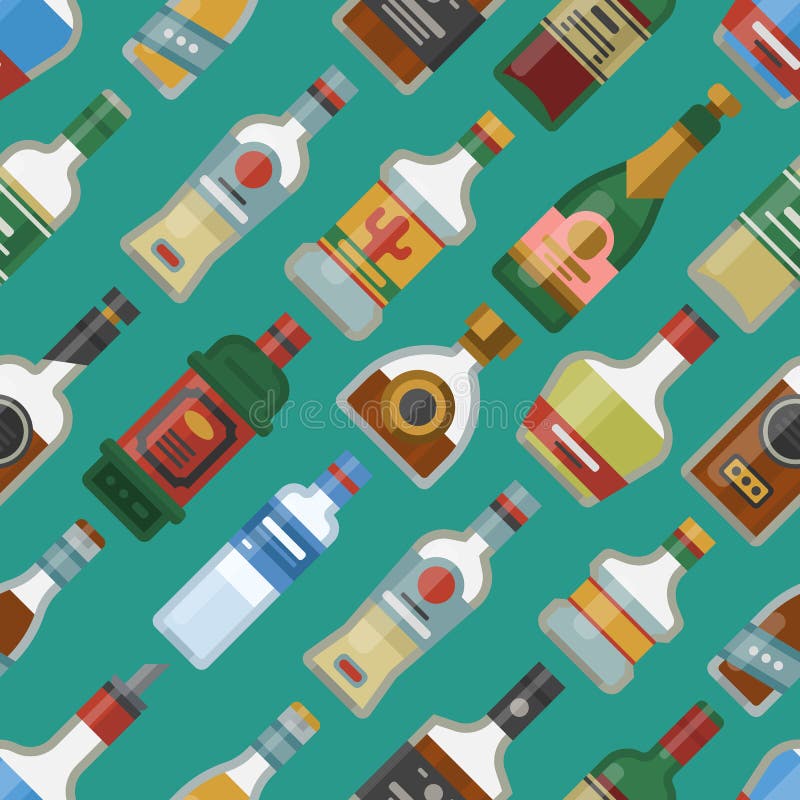 Drunk Bottle Alcoholic Concept Stock Illustrations – 1,869 Drunk Bottle ...
