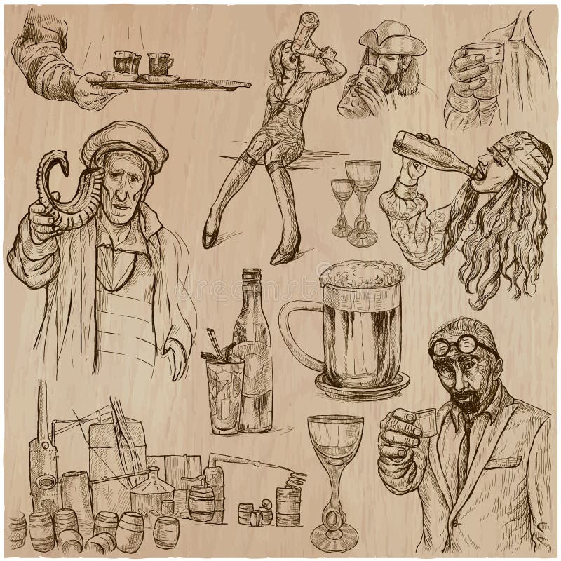 Drunk Stock Illustrations – 23,715 Drunk Stock Illustrations, Vectors ...