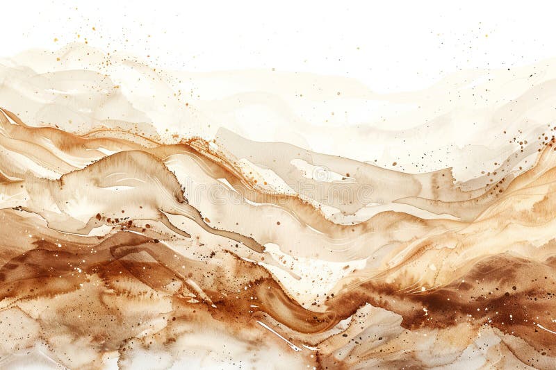 Alcohol Ink Brown Texture Fluid Ink Abstract Background Brown Abstract ...