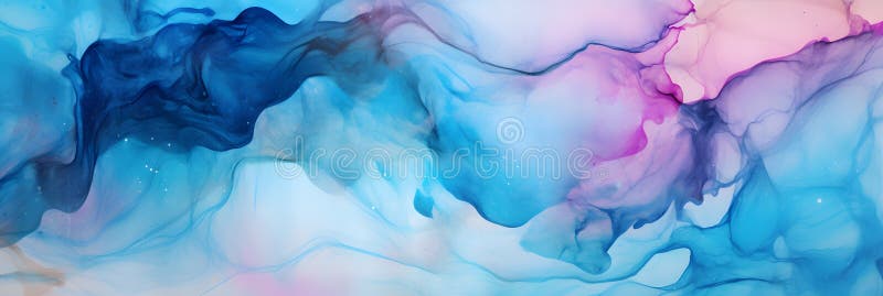 Alcohol Ink Color. Painting Texture. Old Ink in Water Stock ...