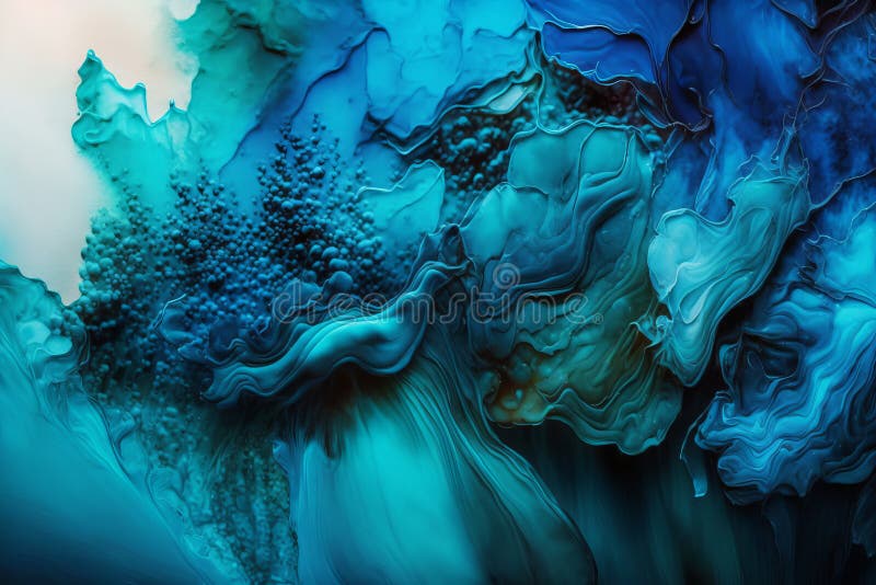 Alcohol Ink Pattern Translucent Background, Abstract Multicolored ...