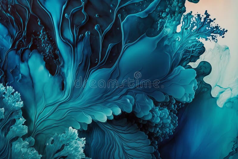 Alcohol Ink Pattern Translucent Background, Abstract Multicolored ...