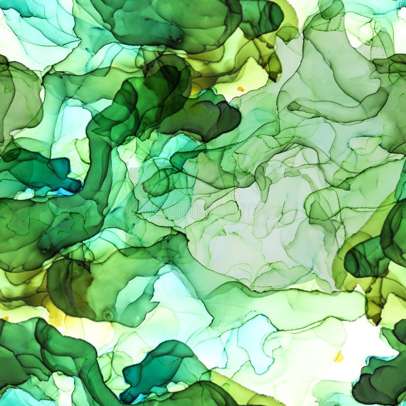Alcohol Ink, Seamless Pattern Stock Photo - Image of ethereal, abstract ...