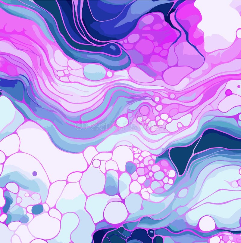 Alcohol Ink Texture. Abstract Background with Liquid Ink Effect ...