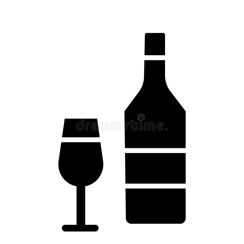 Alcohol Isolated Vector Icon Which Can Easily Modify or Edit Stock ...