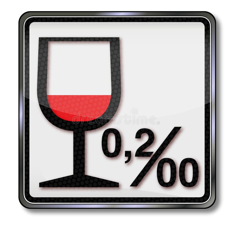 Alcohol limit and alcohol stock vector. Illustration of administrative ...