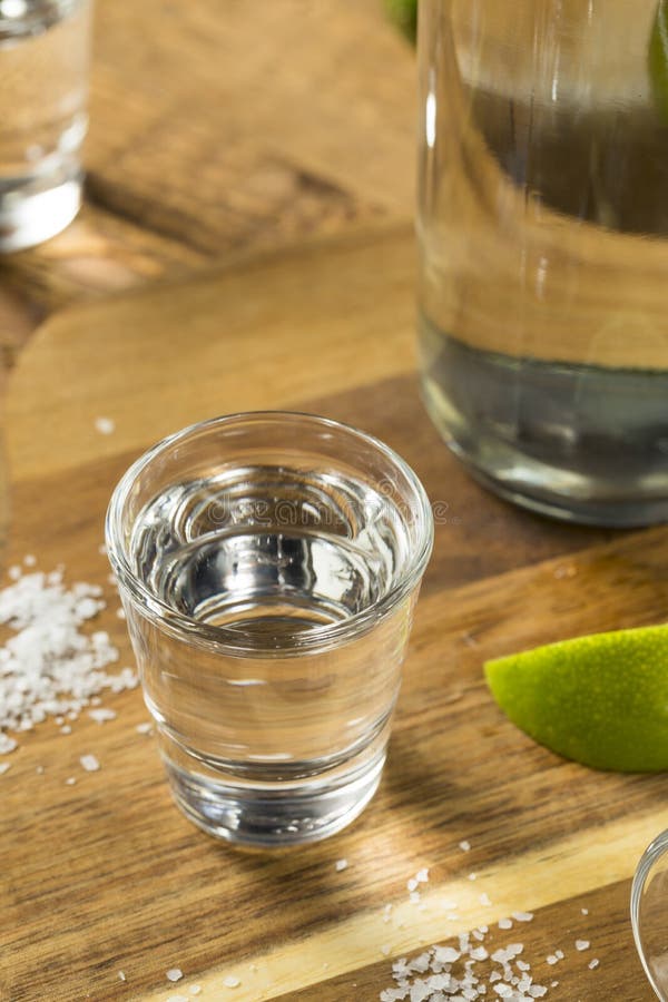 Alcohol Mezcal Tequila Shots Stock Image - Image of glass, cocktail ...