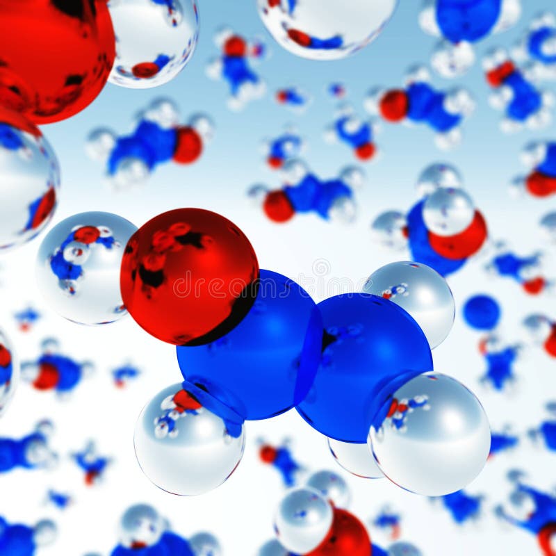 Alcohol Molecule Science Sketch Stock Vector - Illustration of ...