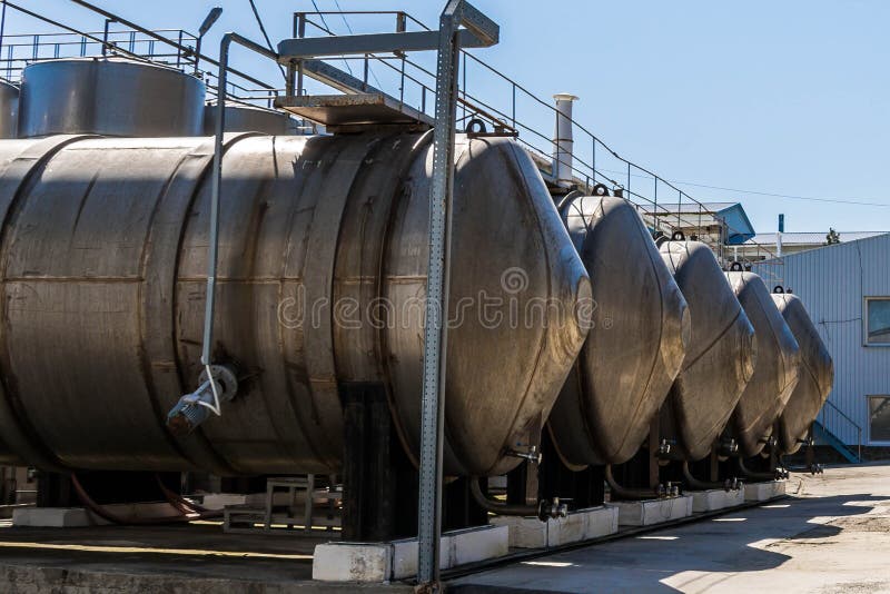 Alcohol factory stock image. Image of industrial, storage - 154347681