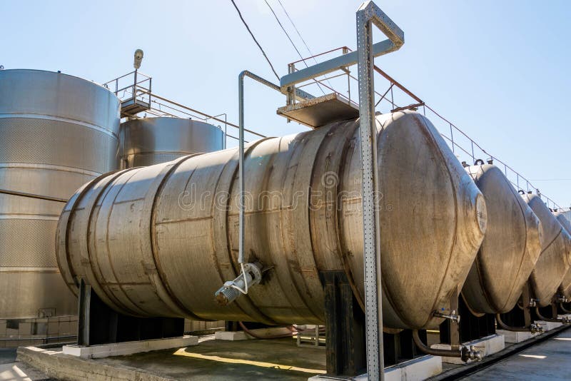 Alcohol factory stock photo. Image of industry, manufacturing - 154347832