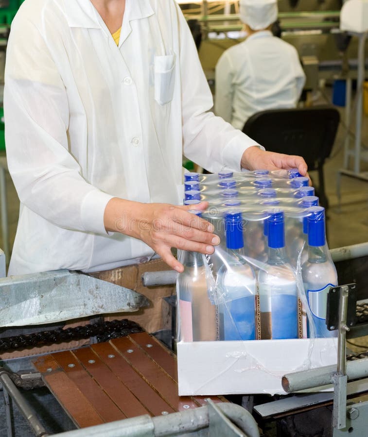 Alcohol production stock image. Image of business, fabrication - 25215283