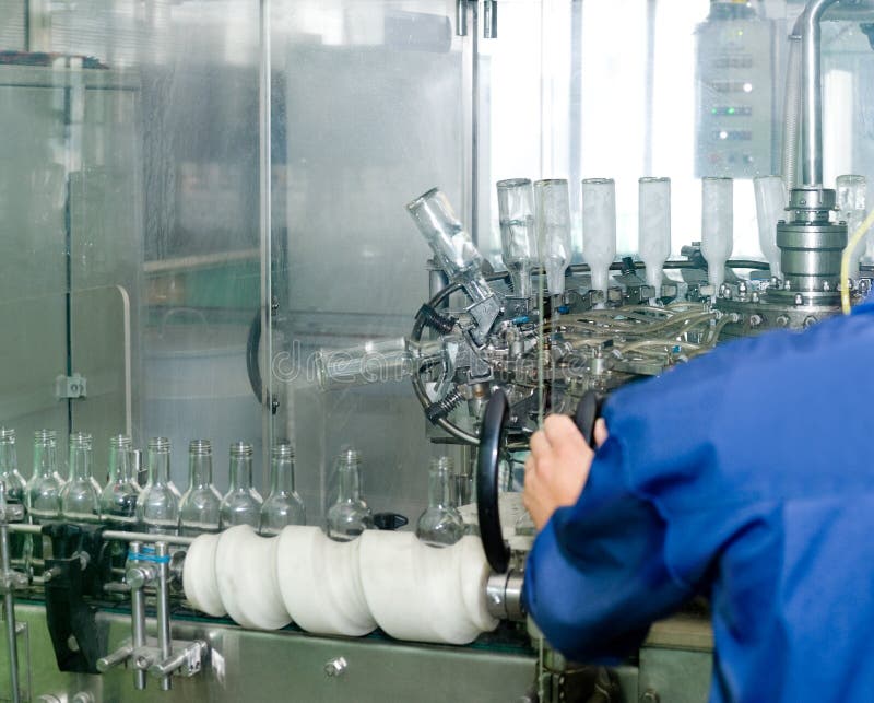 Alcohol production stock image. Image of department, checker - 29060469