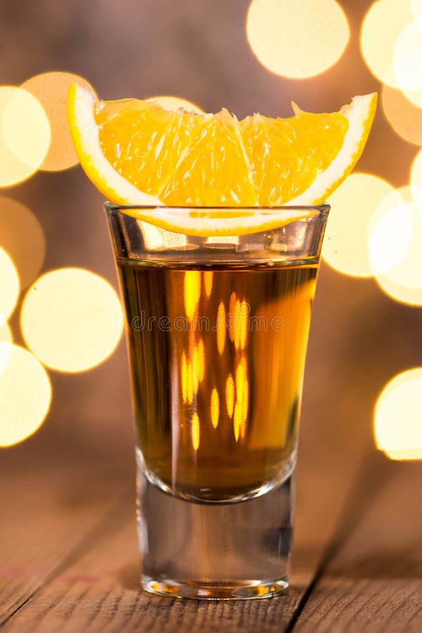 Alcohol in shot glasses stock photo. Image of strong - 51012498