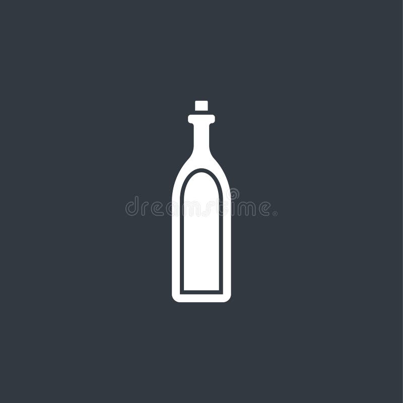 Alcohol Sign Icon. Drink Symbol Stock Vector - Illustration of black ...