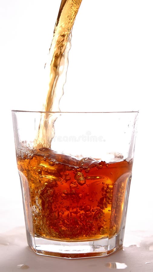 Alcohol splash stock image. Image of clear, pouring, bubble - 5638697