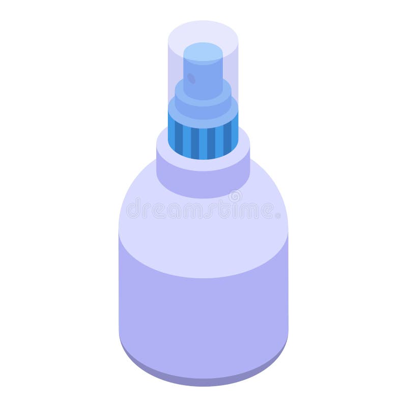 Alcohol Spray Icon Isometric Vector. Clean Bottle Stock Vector ...