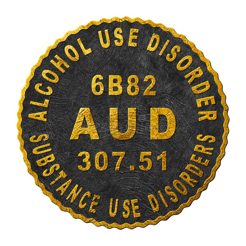 Alcohol Use Disorder, Substance Use Disorders Stock Illustration ...